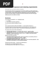 Permitted Daily Exposure - Calculation | PDF | Toxicity | Risk