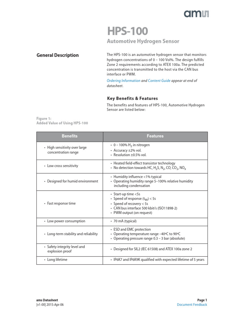 Hps 100 | PDF | Sensor | Physical Sciences