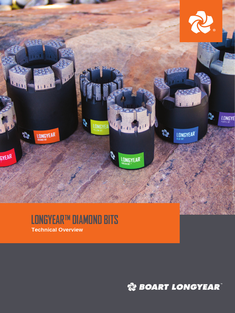 Longyear Bits Technical Overview | PDF | Diamond | Materials