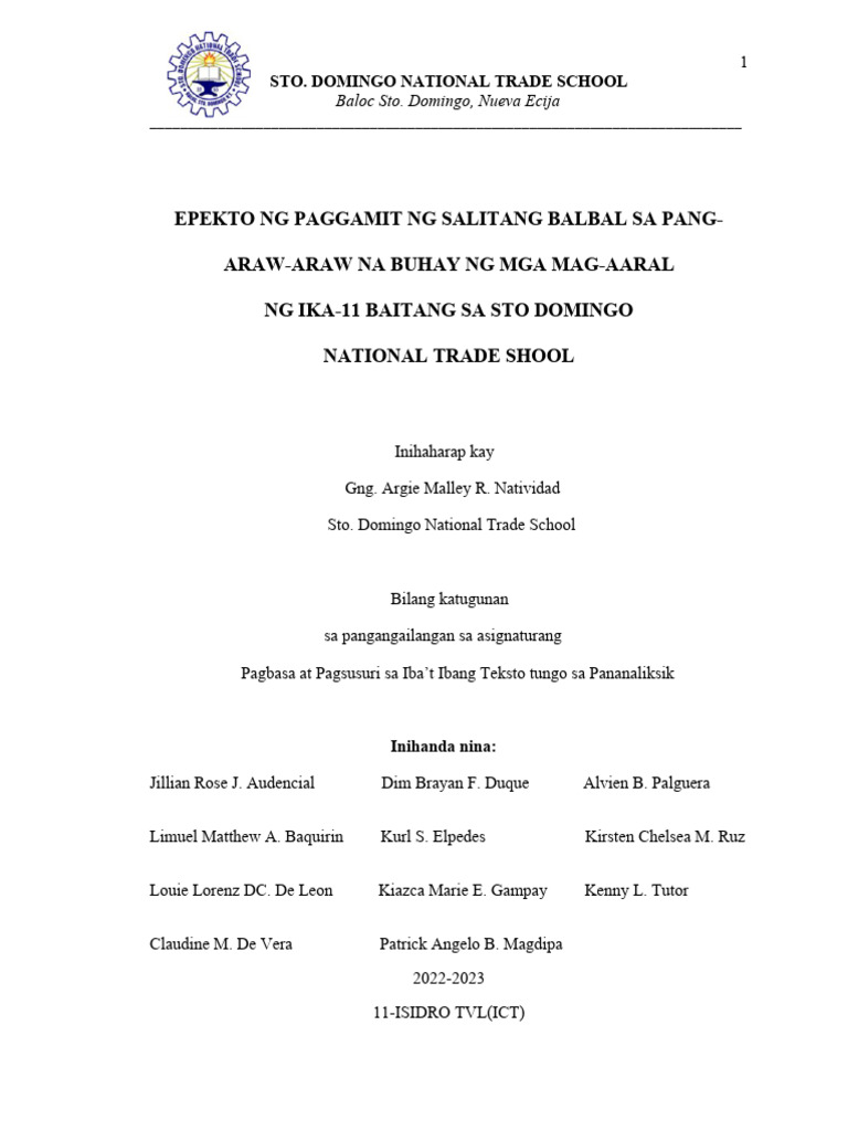 PAGPAG Reserch | PDF