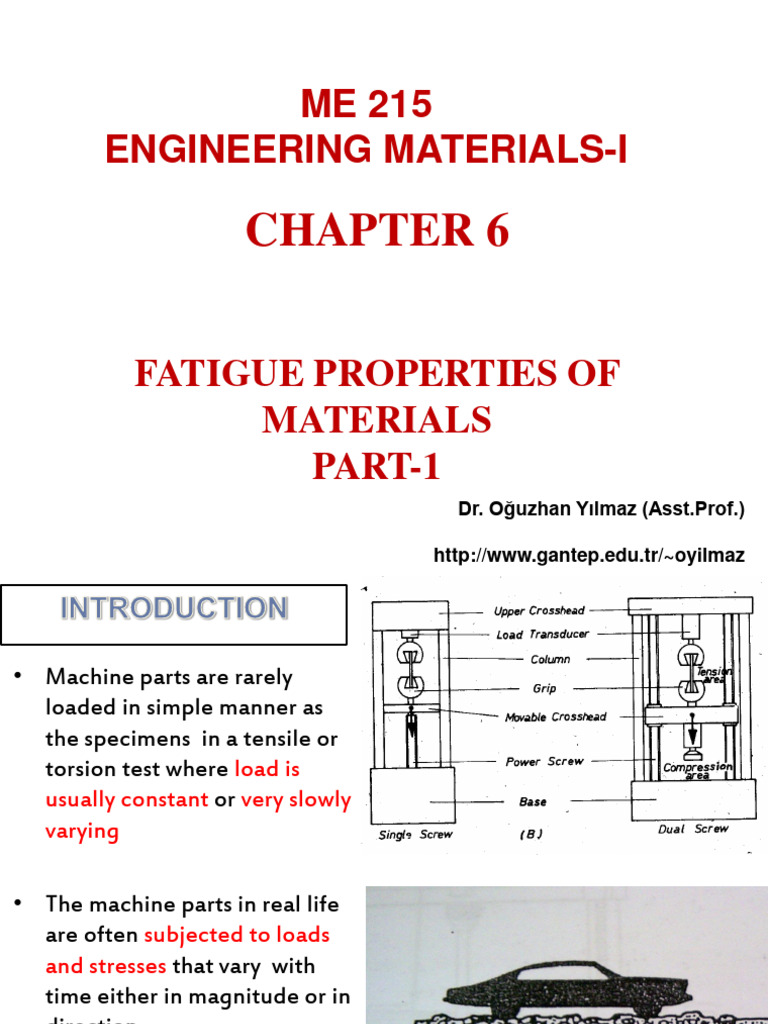 Fatigue Properties of Materials | PDF | Fatigue (Material) | Fracture