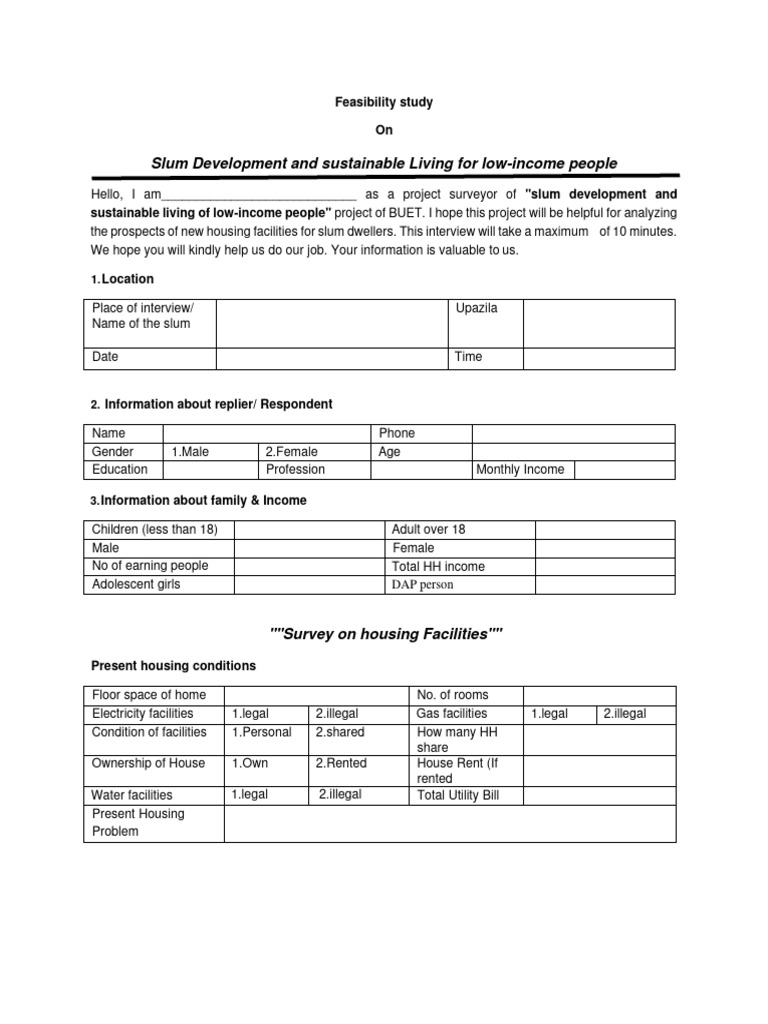 Quesstions For Questionnaire Survey .Group4 Final | PDF