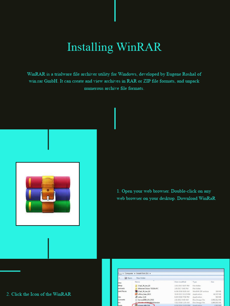 HOWTO - INSTALL - WinRAR | PDF | Home & Garden | Computers