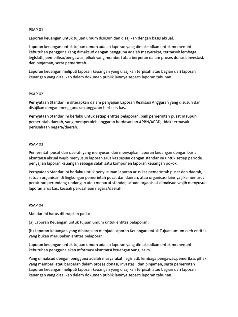 Psap 01 | PDF Psap 01 | PDF