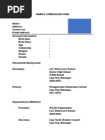 Moi Sample Format | PDF