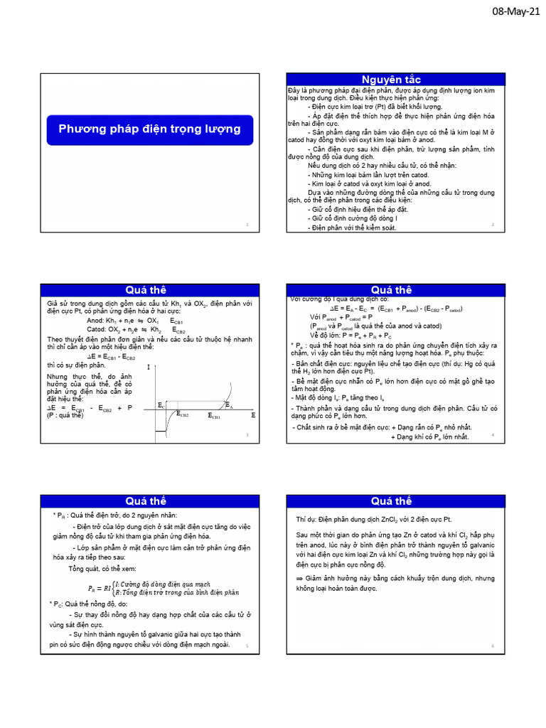 PPPT Dien Hoa - PP Dien Trong Luong | PDF
