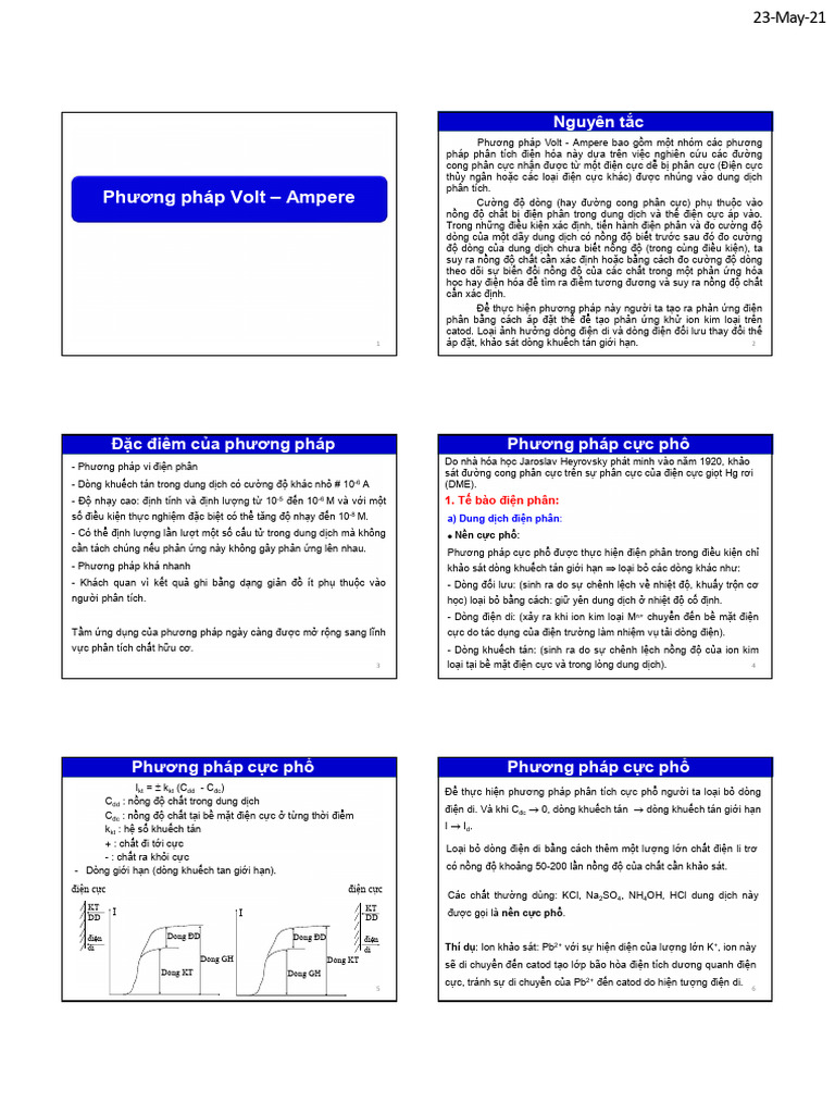 PPPT Dien Hoa - PP Volt Ampere | PDF