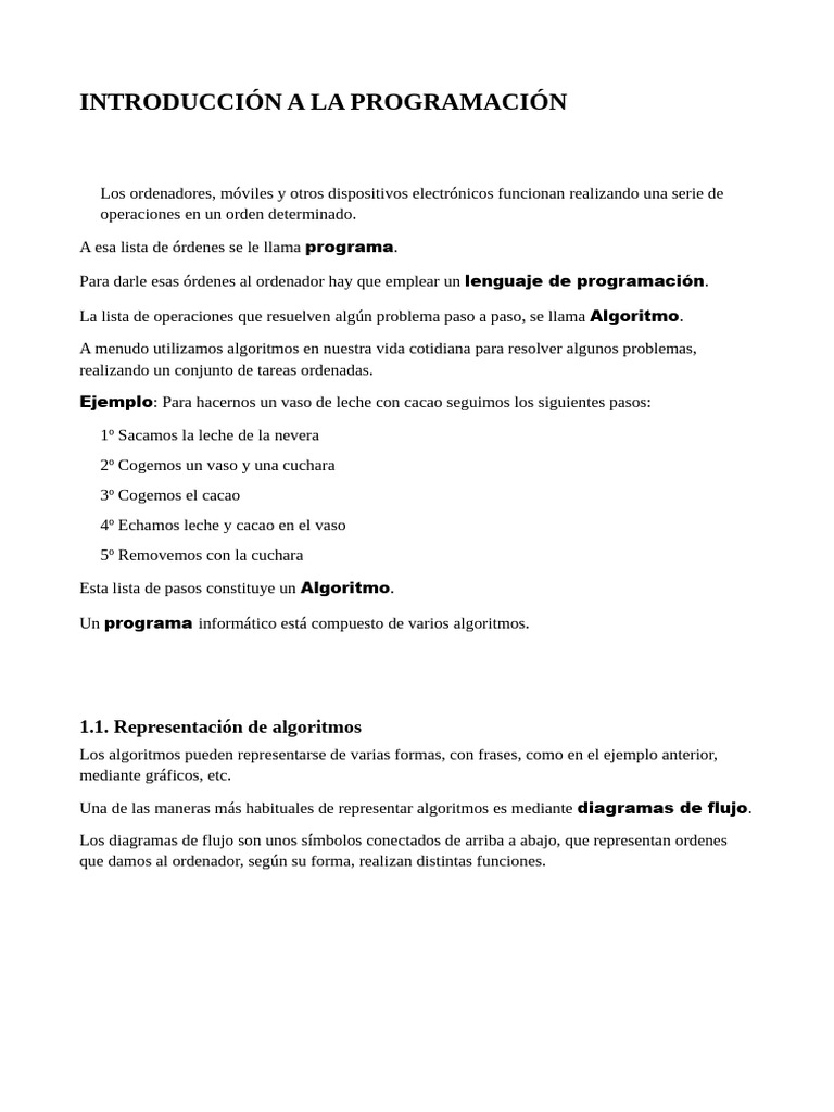 Introduccion Prog | PDF