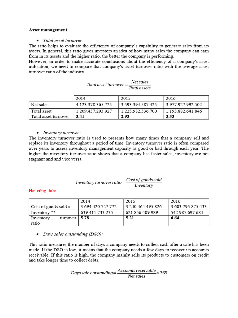 Asset Management - Project | PDF
