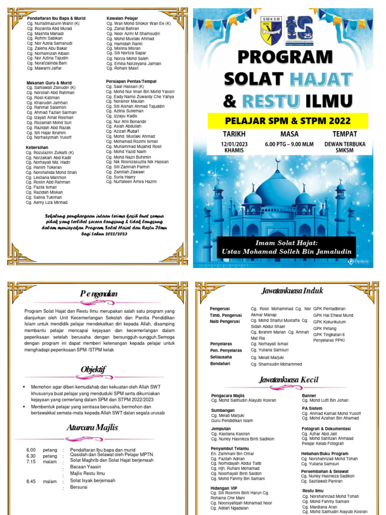 Buku Program Solat Hajat Pdf