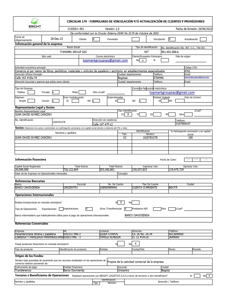 Circular 170 | PDF | Bancos | Moneda