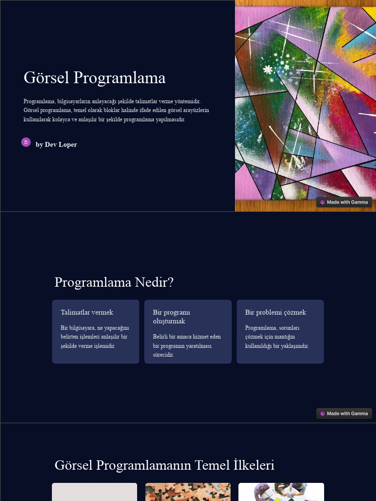 Gorsel Programlama | PDF