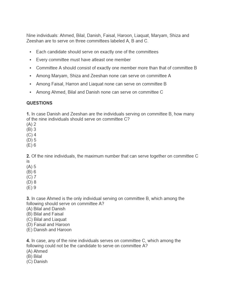 Analytical Reasoning Pdf