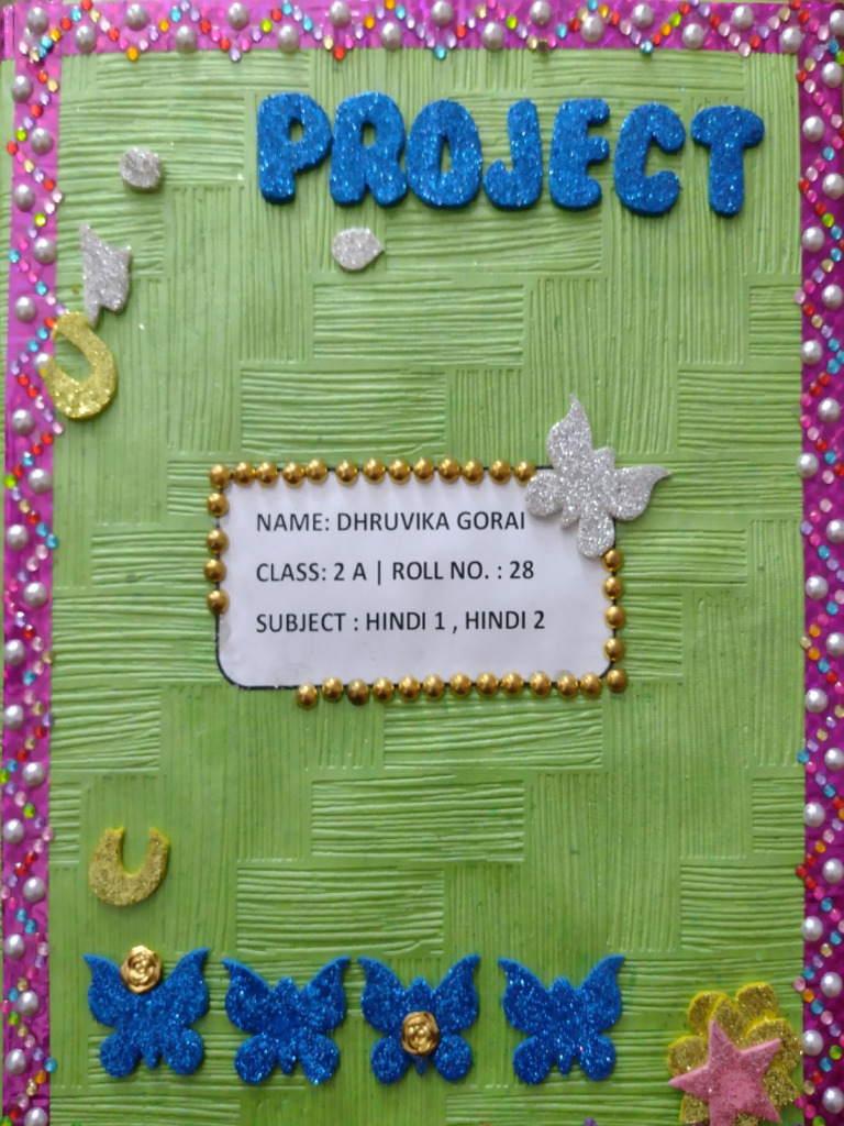 Hindi Project STD 2 | PDF