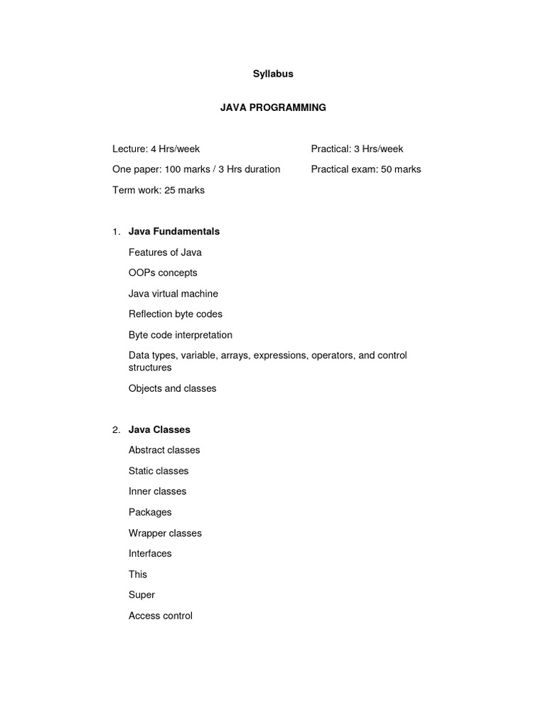 Java Notes - 221017 - 124932 | PDF