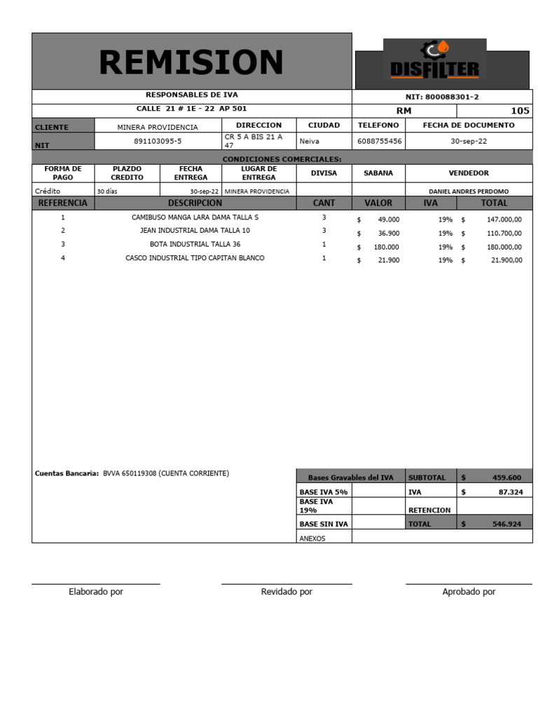 RM 105 Minpro | Descargar gratis PDF | Pagos | Economias