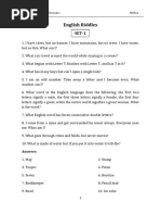Sphinx Riddles and Their Answers | PDF