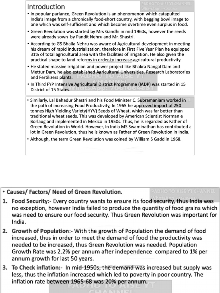 Green Revolution | PDF