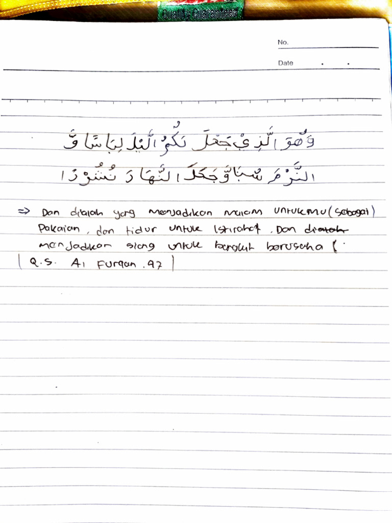 Surat Mektek 1 | PDF