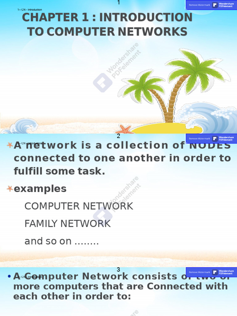 1 - CN - Introduction-1 | Download Free PDF | Computer Network | Network Packet