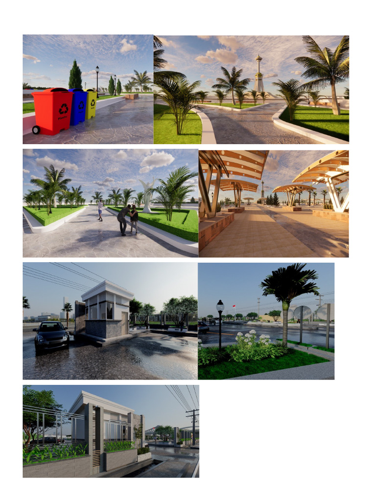 Render Final Ruang Luar | PDF