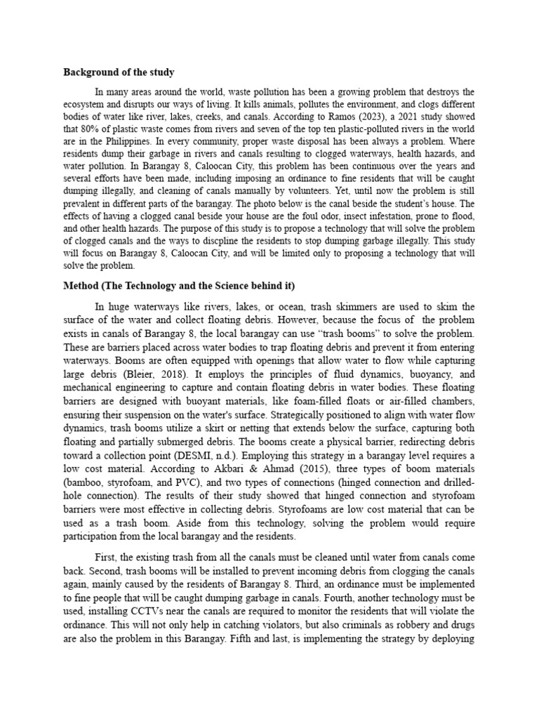 Sts Midterm Act Outline | PDF | Buoyancy | Pollution