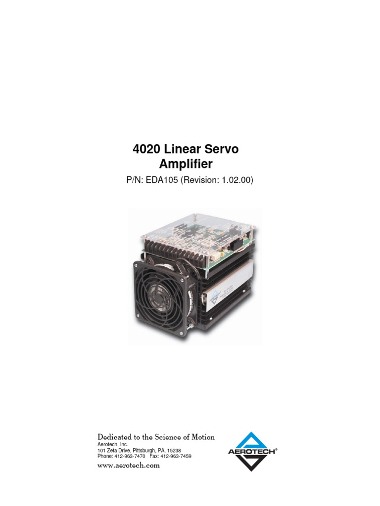 Eda105 4020 LS | PDF | Amplifier | Physical Quantities