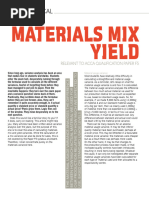 Understanding Material Mix Variance | PDF