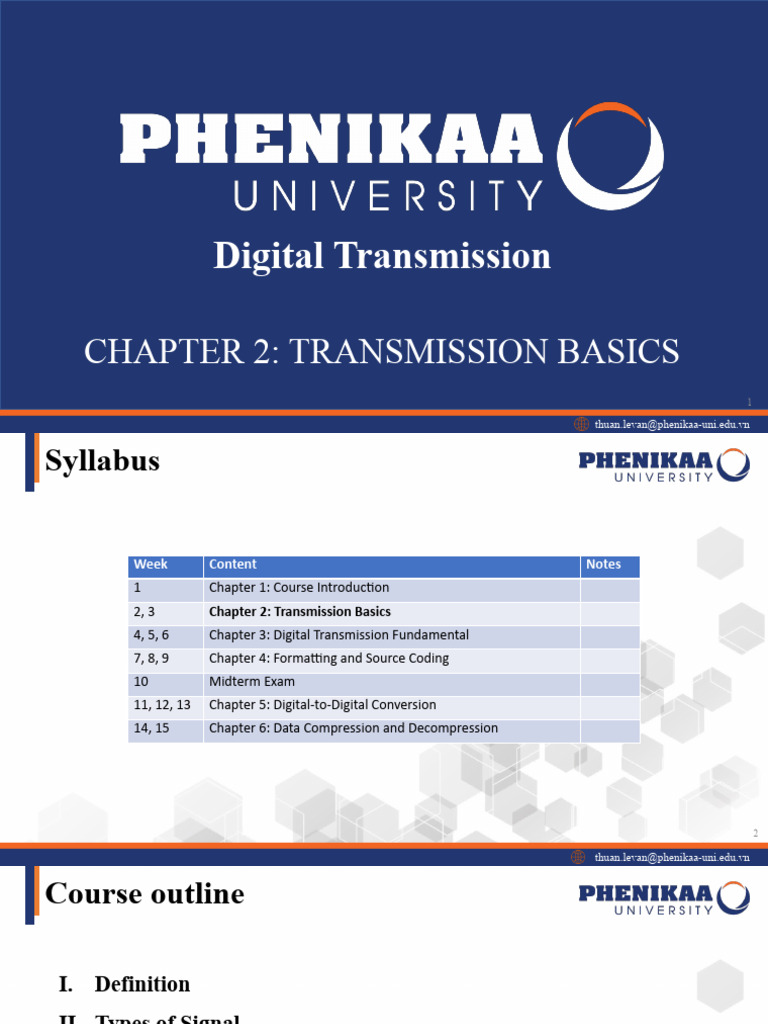 Chapter 2 Transmission Basics Pdf Modulation Duplex Telecommunications