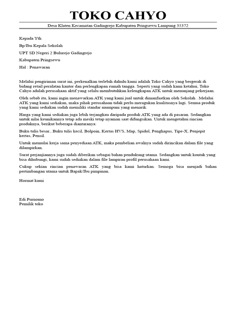 FILE BELANJA MANUAL Cahyo | PDF