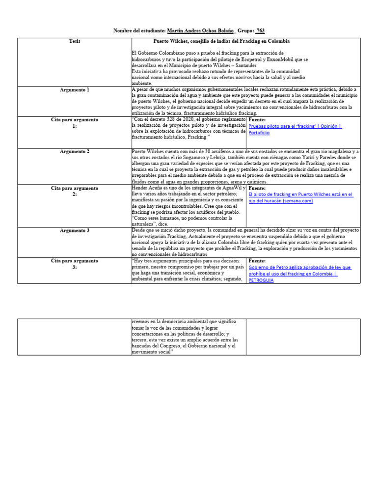 Anexo 4 - Plan de Escritura - MartinOchoa | Descargar gratis PDF ...