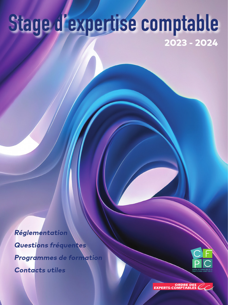 Stage d'expertise comptable 2023-2024 | PDF | Comptabilité | Qualifications