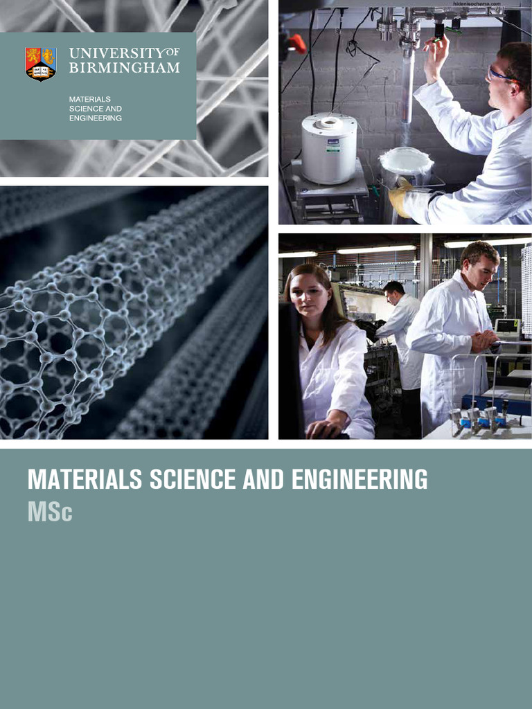 MSc Materials Science at Birmingham | PDF | Materials Science | Engineering