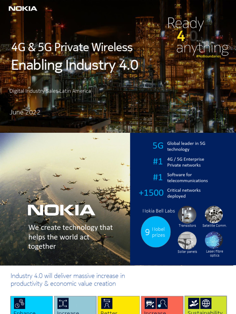 Nokia Digital Industries LTE-5G | PDF