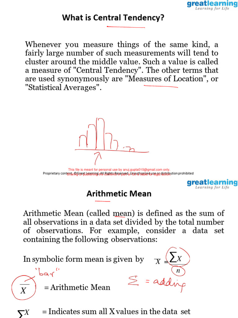 Measures+of+Central+tendency dispersion-+Lecture+Slides | PDF | Mean ...