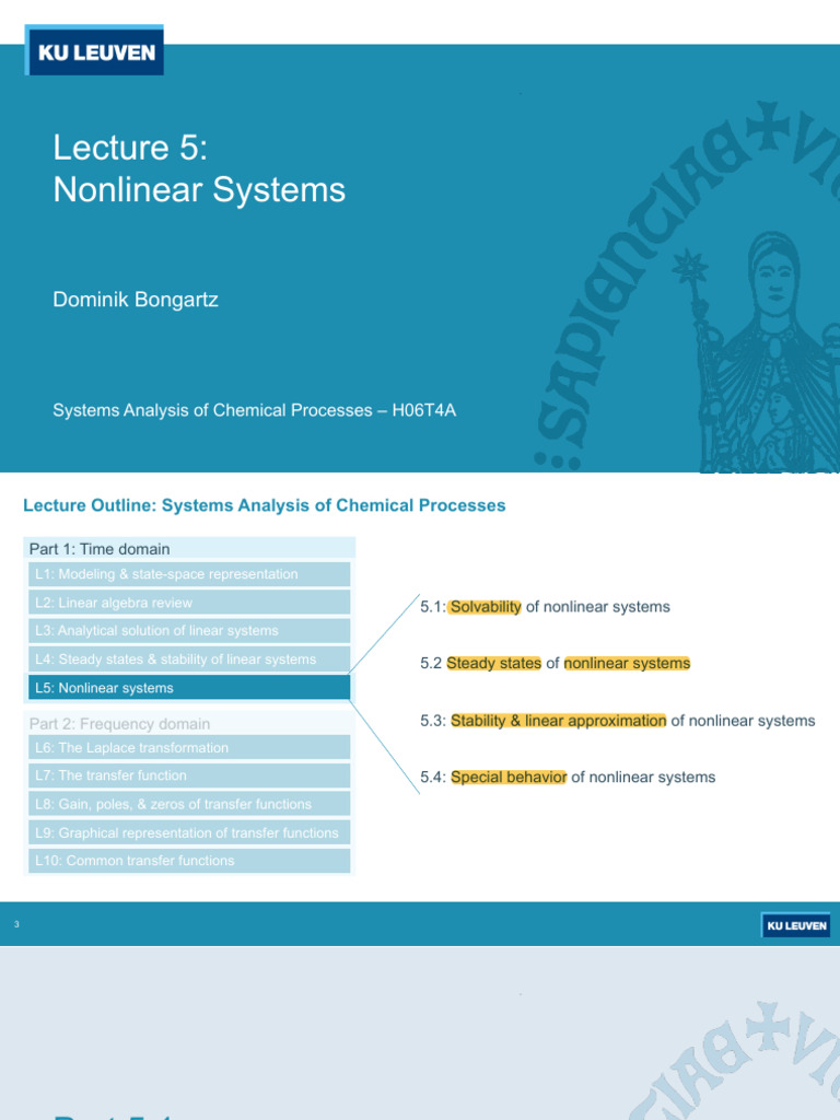 L5 Nonlinear Systems | PDF