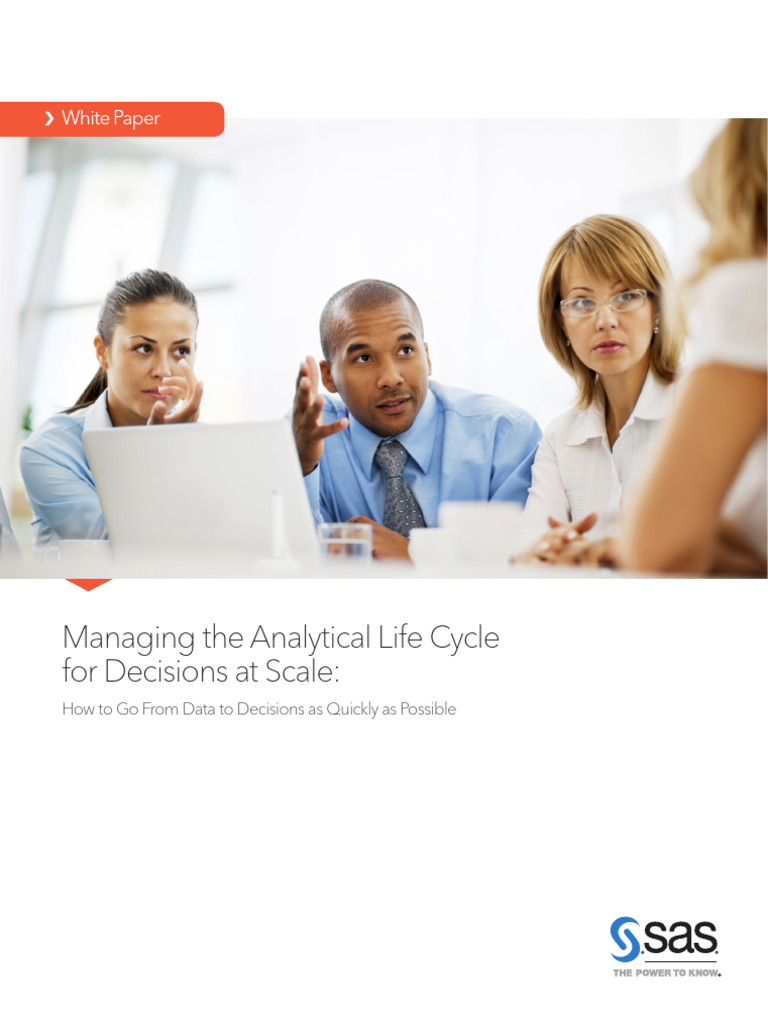 SAS Data Analytics Cycle | PDF