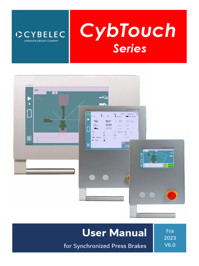UserManual CybTouch V6x en | PDF