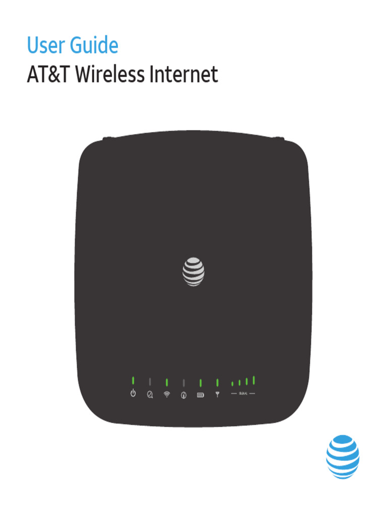 IFWA 40 ATT UserGuide | PDF | Wi Fi | Telephone