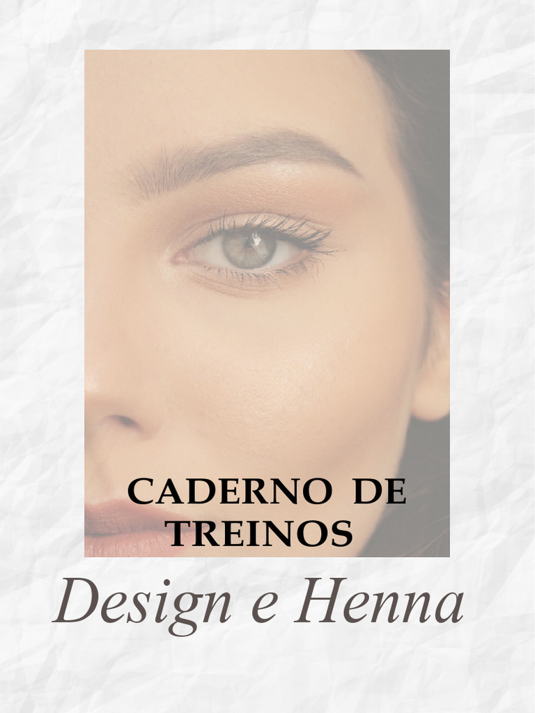 Caderno Exercícios Sobrancelhas Pdf Pdf