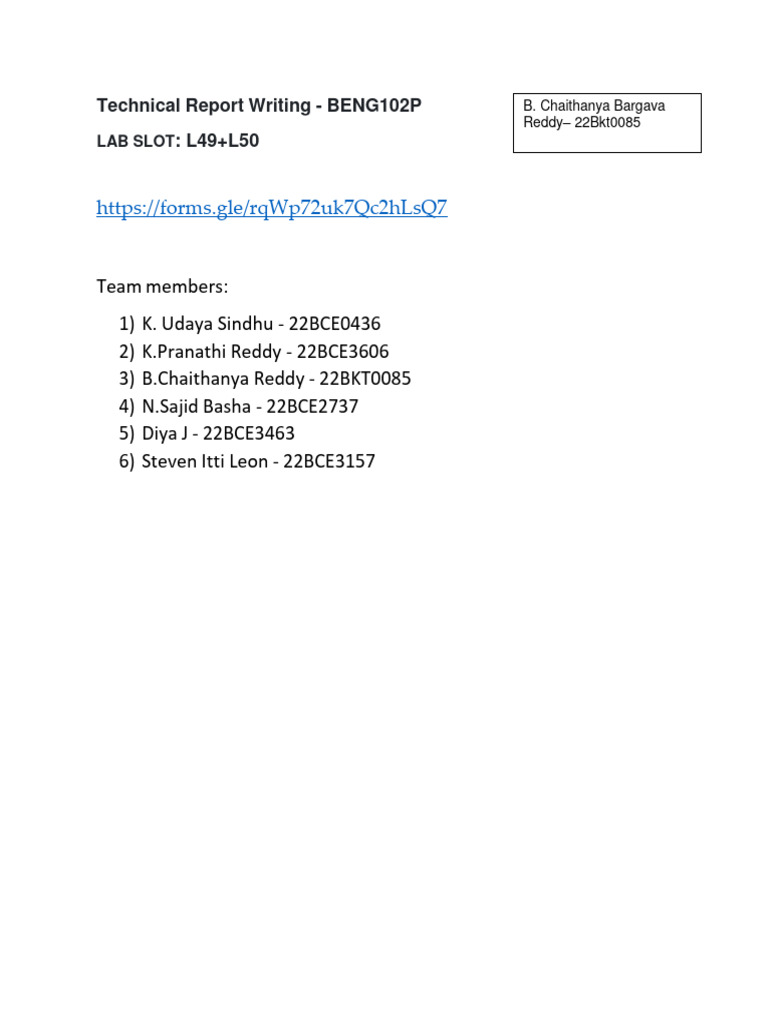 Technical Report Writing | PDF Technical Report Writing | PDF