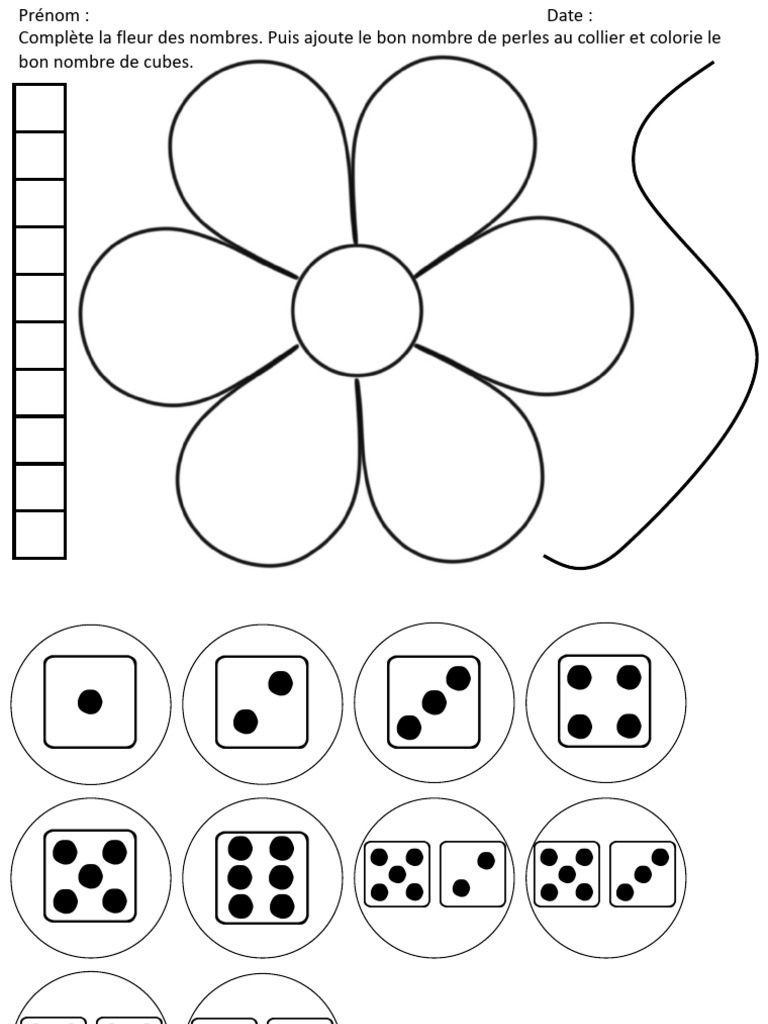 Fiches Fleur Des Nombres | PDF | Méthodes et références pédagogiques
