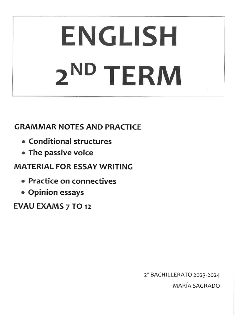 Photocopies - 2nd Term | PDF