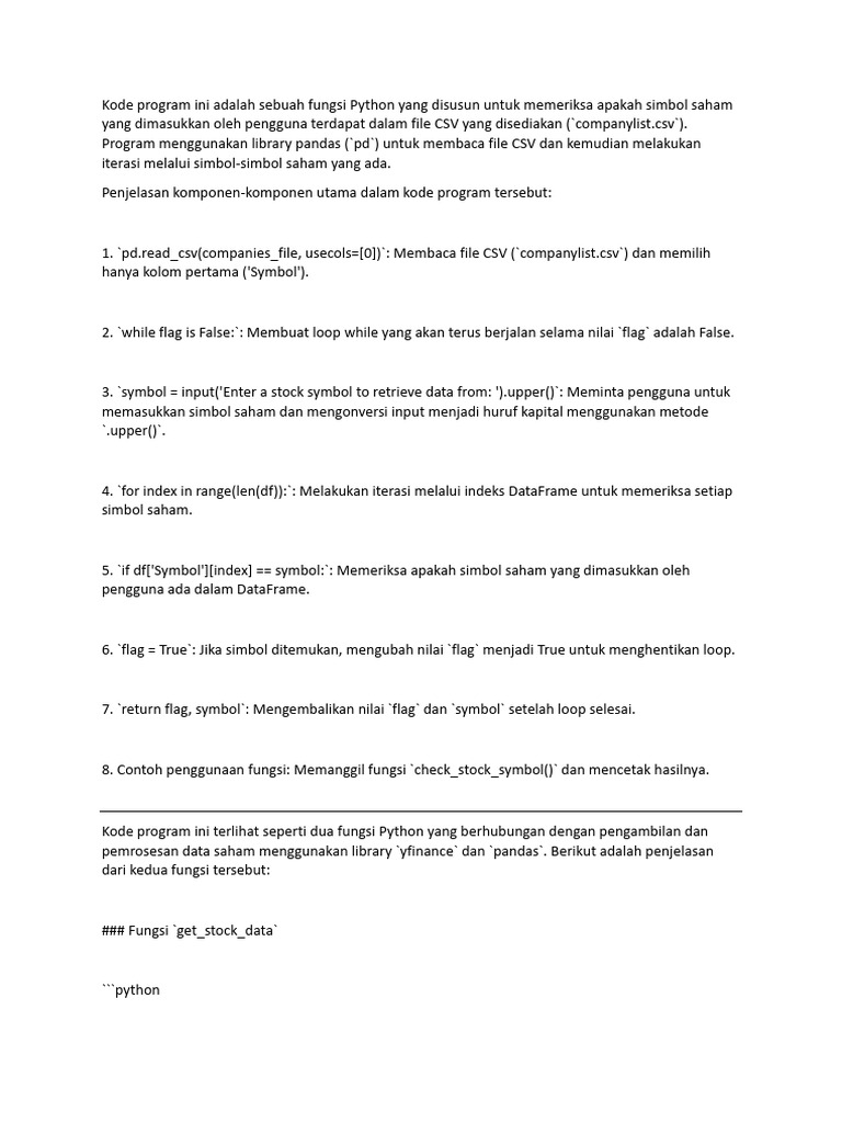 Kode Program Ini Adalah Sebuah Fungsi Python Yang Disusun Untuk ...