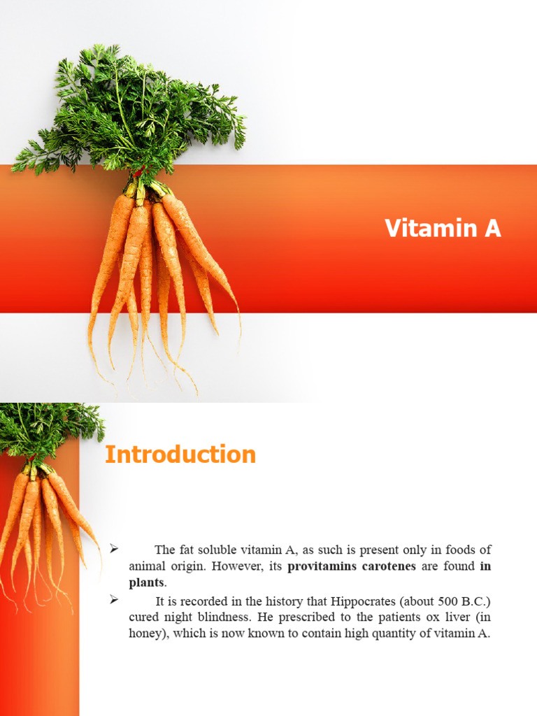 vitamin A | PDF