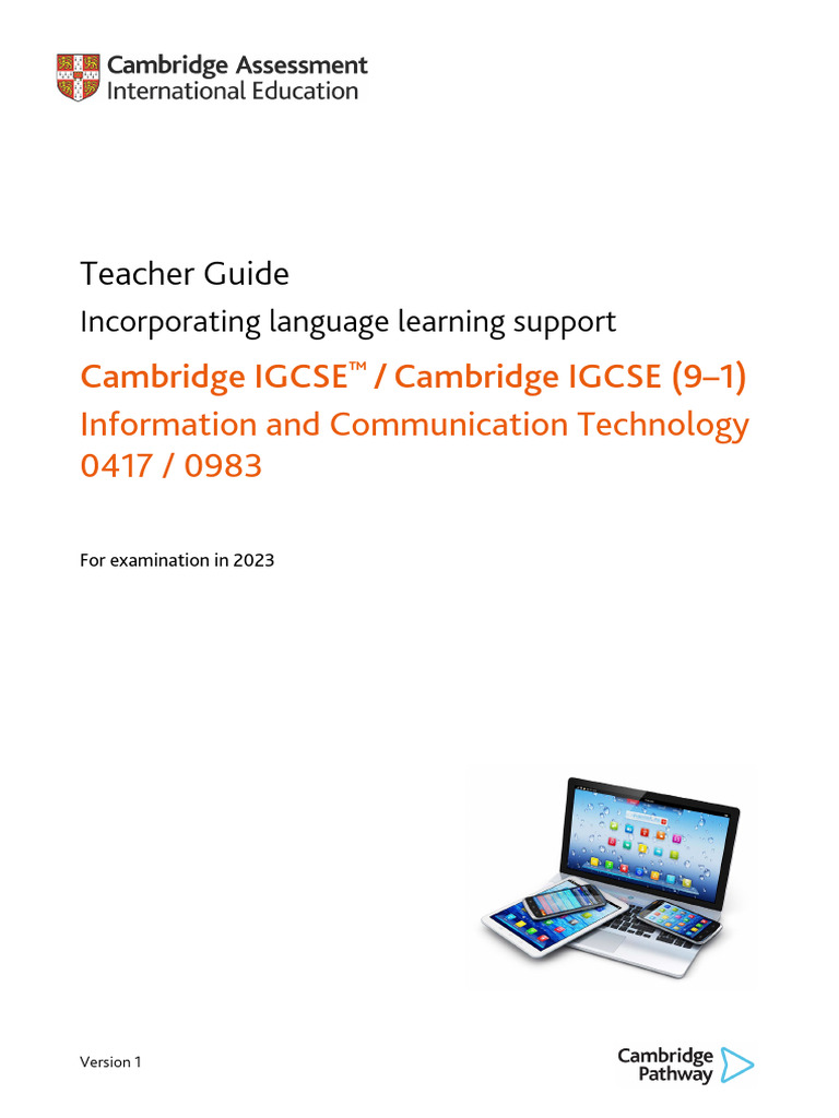 0417 Teacher Guide (For Examination From 2023) | PDF | Learning ...