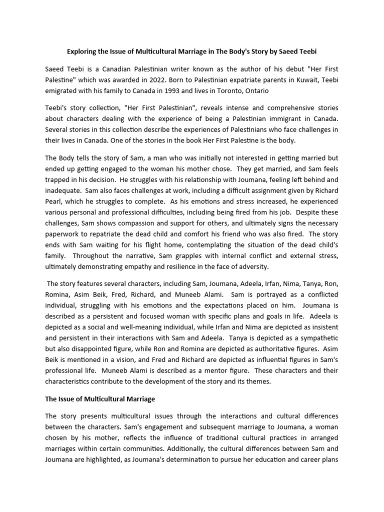 UAS MULTICULTURAL LITERATURE | PDF