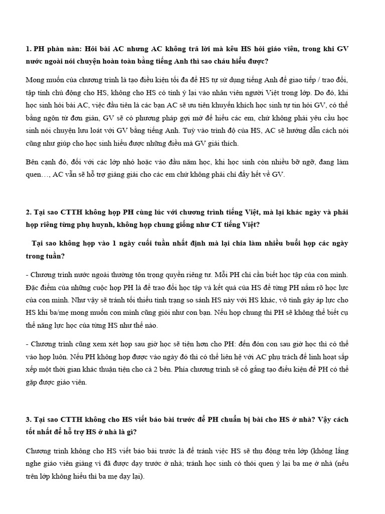 Training - QsAs | PDF