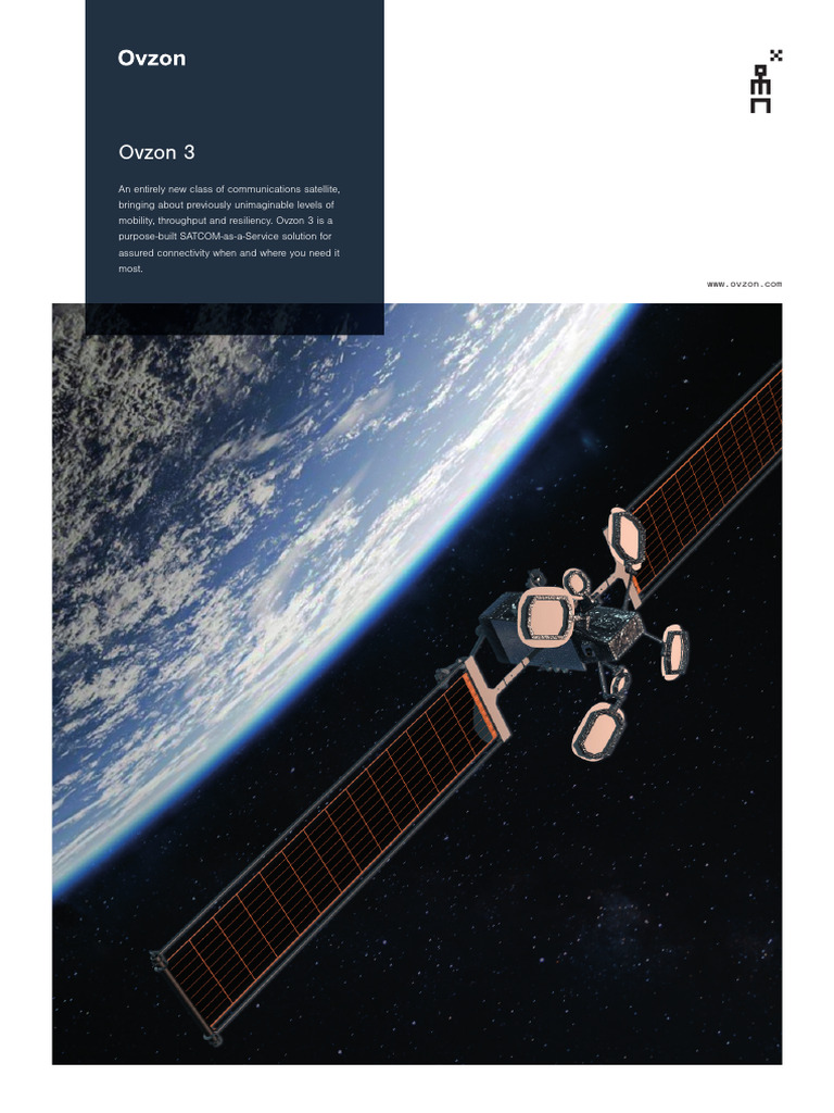Ovzon 3: Next-Gen SATCOM Solutions | PDF | Computers | Technology ...