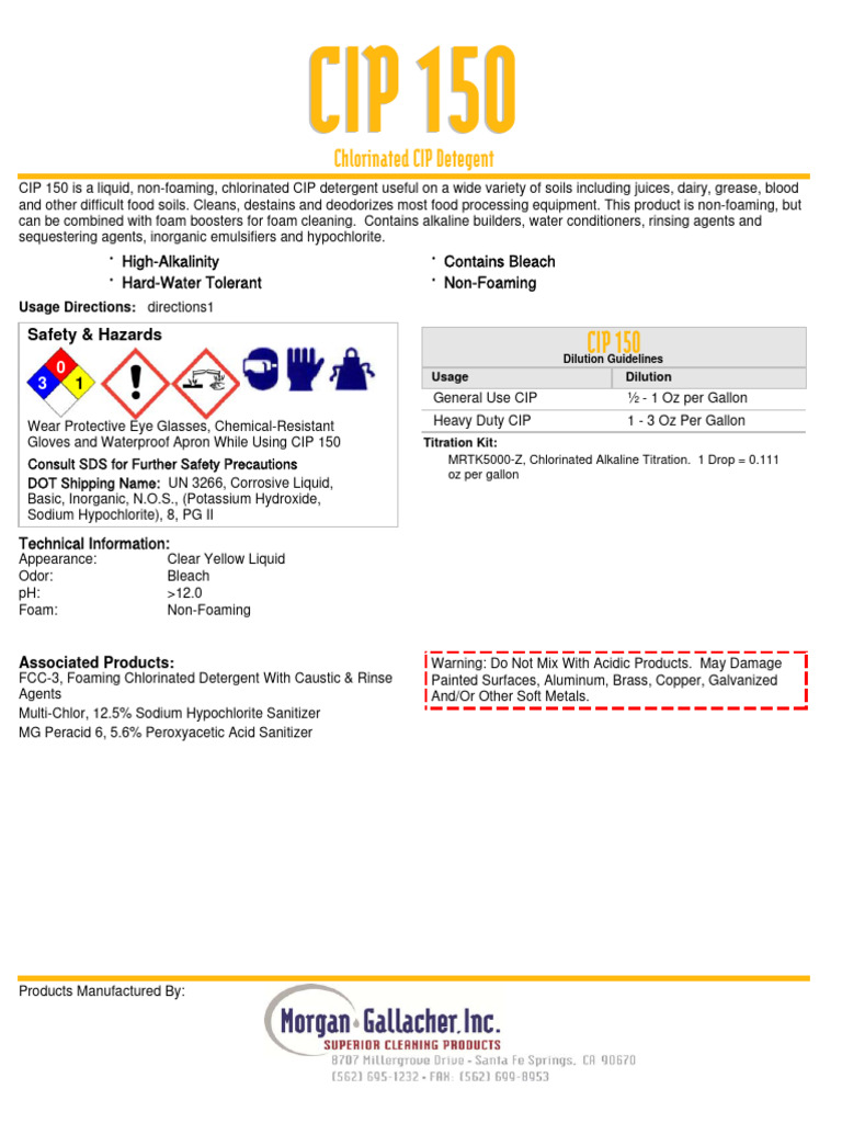 CIP 150 Tech Package | PDF | Science & Mathematics